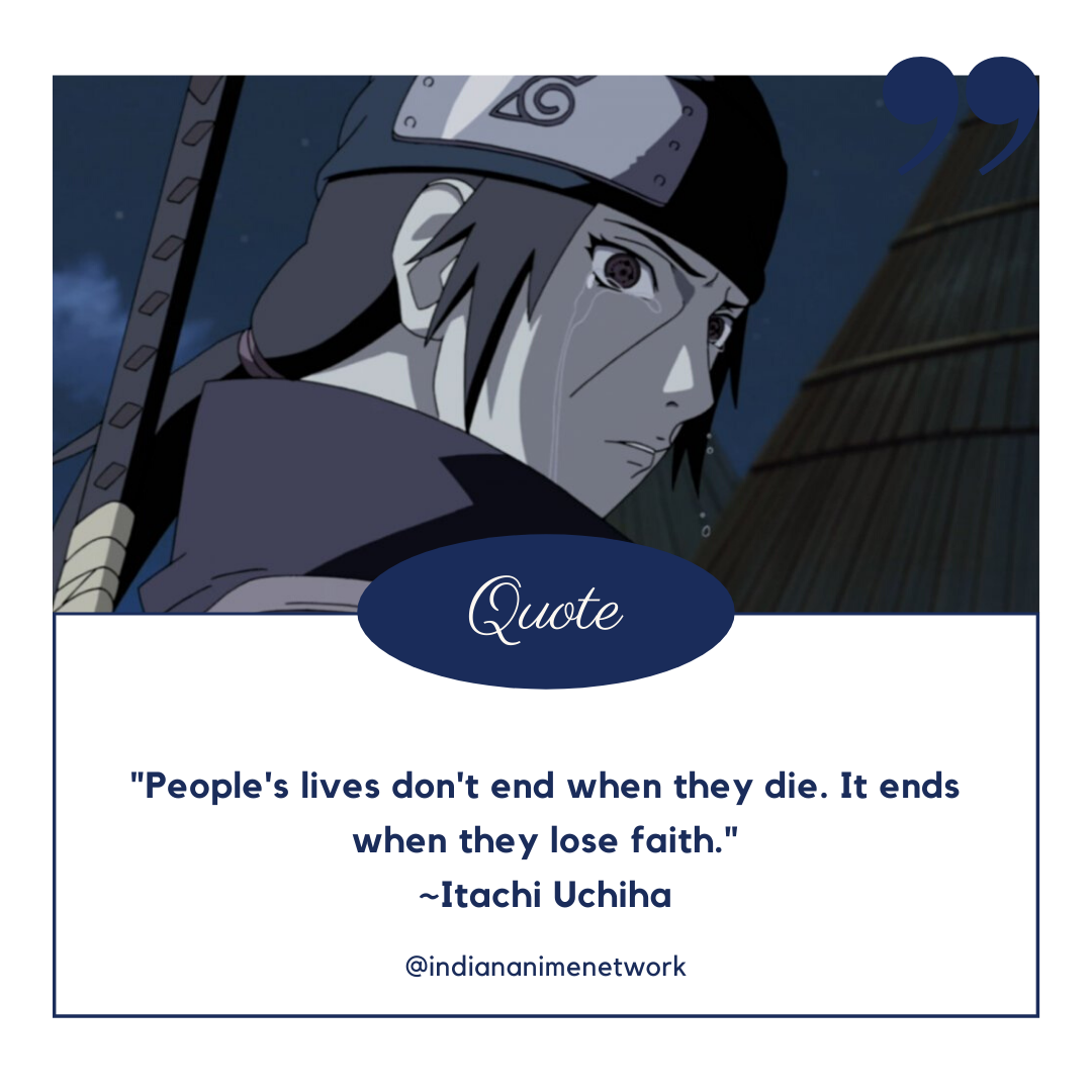 Uchiha Itachi New Quotes