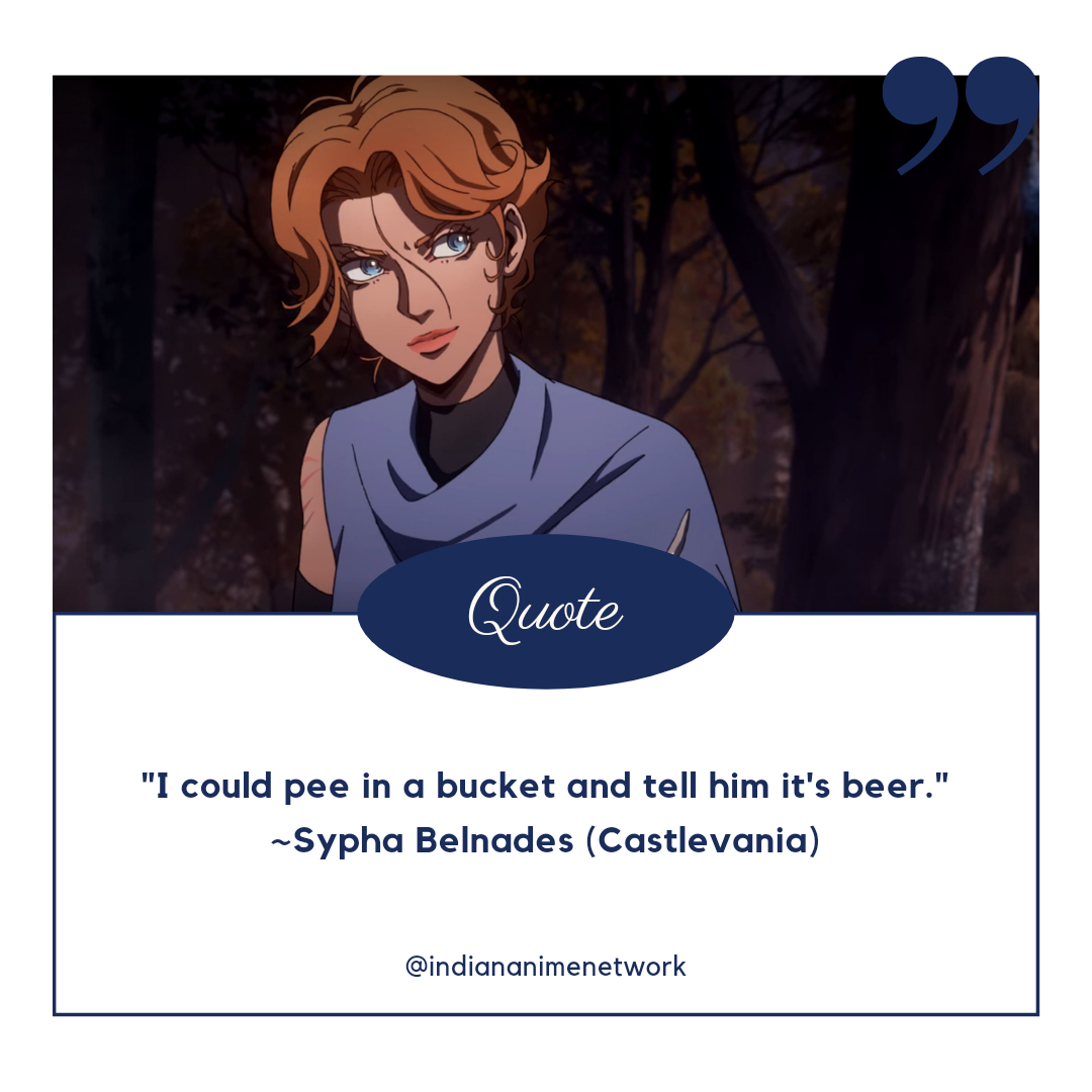 17 Badass and Funny Quotes from Castlevania - Indian Anime Network