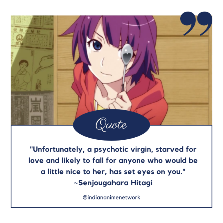 16 Amazing Quotes by Senjougahara Hitagi - Indian Anime Network
