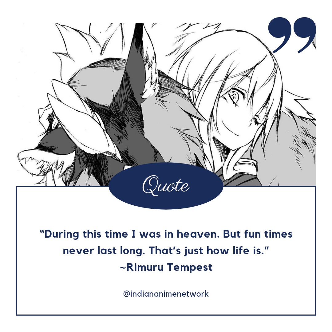13 Amazing Quotes From That Time I Got Reincarnated as a Slime - Indian ...