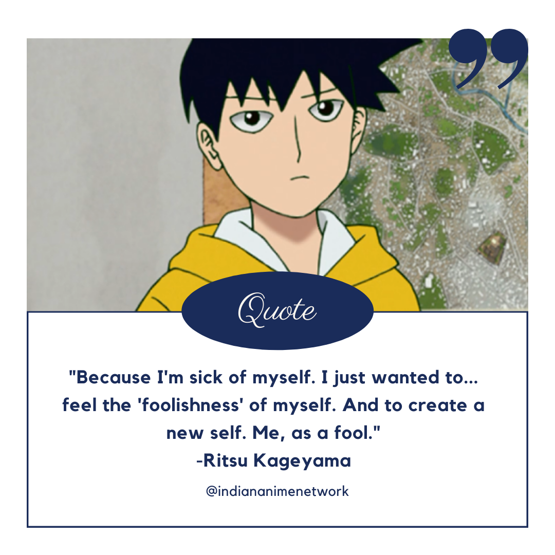 11 Amazing Quotes From Mob Psycho 100 - Indian Anime Network