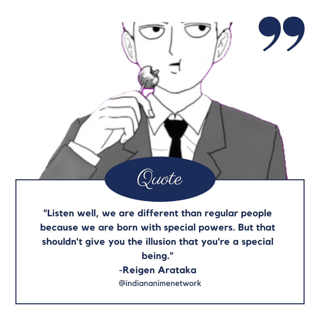 11 Amazing Quotes From Mob Psycho 100 - Indian Anime Network