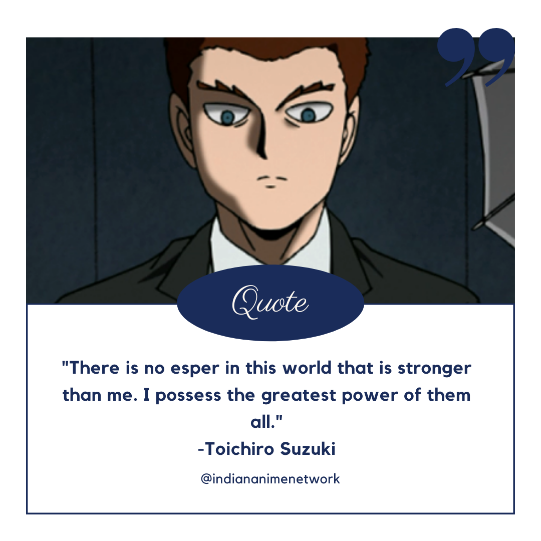 11 Amazing Quotes From Mob Psycho 100 - Indian Anime Network