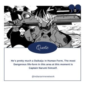 33+ Amazing Quotes From Kaiju No. 8 | Indian Anime Network