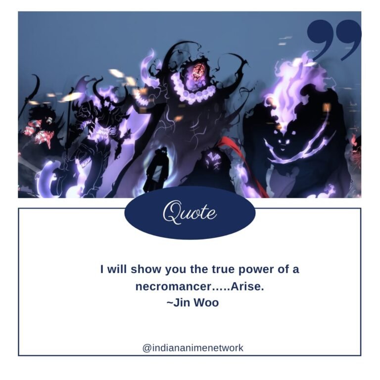 84+ Iconic Quotes From Solo Leveling Anime and Manhwa