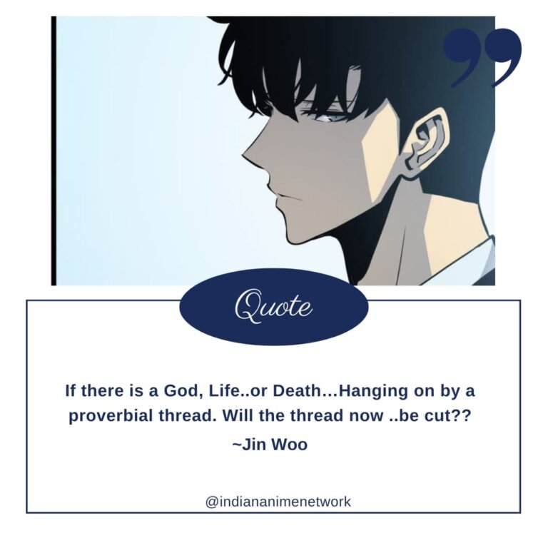84+ Iconic Quotes From Solo Leveling Anime and Manhwa
