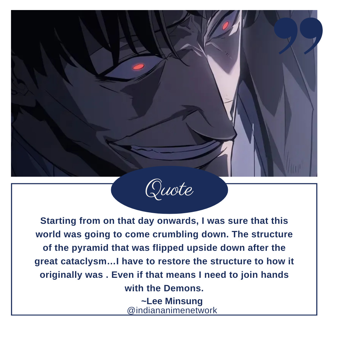 5+ Amazing Quotes From Solo Leveling: Ragnarok